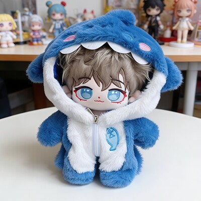 刘宇20cm棉花娃娃衣服套装属性演唱会同人周边公仔应援