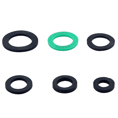 水龙头配件起泡器胶垫面盆厨房过滤网密封垫片弯管出水口防漏胶垫