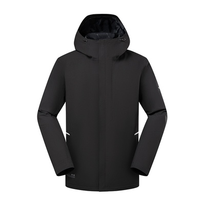 探路者单层冲锋衣 春秋户外男士三防防泼水夹克外套TABBCM81601