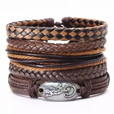 Rero Punk Gohic Simple Individualiy Originaliy Se of 4 Kni L