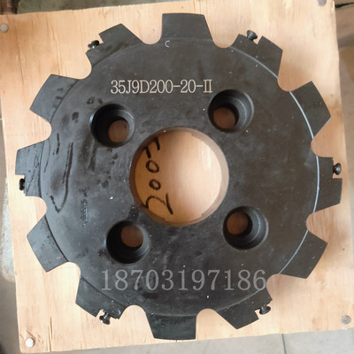 CNE44专用三面刃飞铣刀盘 35J9系列可换刀片正负前角可转位槽铣刀