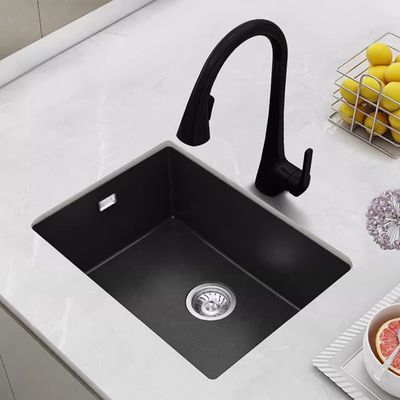 科勒厨房家用石英石台上台中下大单槽洗菜盆厨盆K-32013