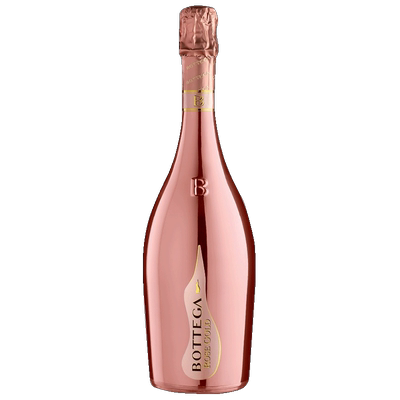 bottega玫瑰红时尚粉金起泡酒