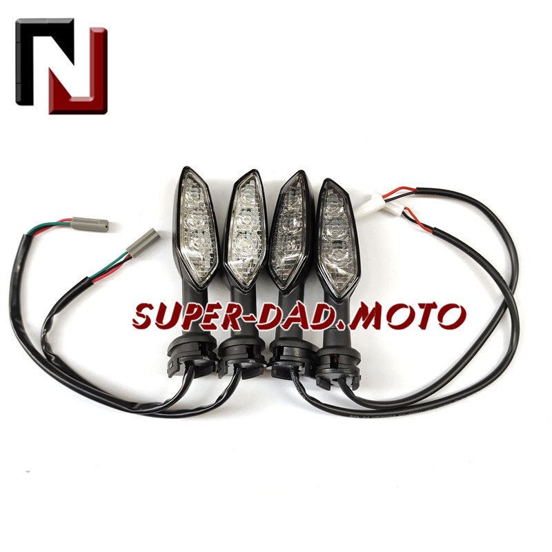 适用雅马哈R1 R6 XJ6N FZ6 FZ8 FZ1 MT07 MT-09改装LED前后转向灯_虎窝淘