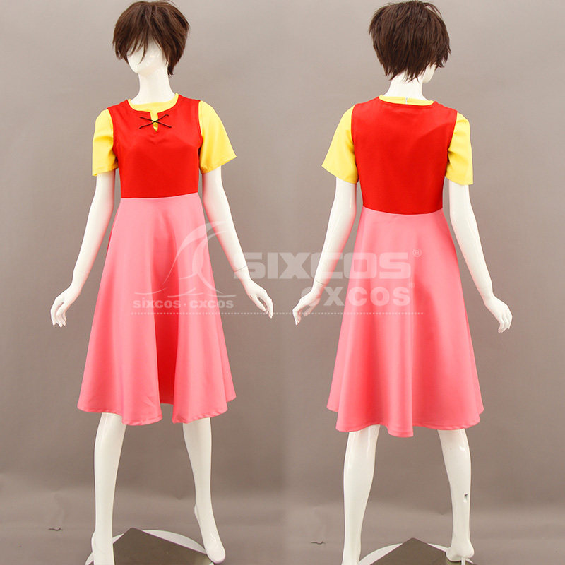 阿尔卑斯山的少女 小莲 海蒂COS服装定做 少女海蒂 Heidi COSPLAY