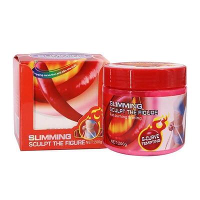 200g Chili Slimming Cream Fast Burning Lost Weight Ginger Na