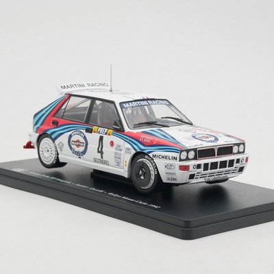 IXO 1:24 Lancia Delta HF Integrale WRC 1992蓝旗亚拉力赛车