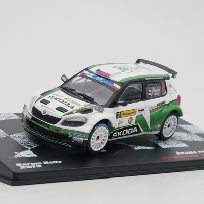 ixo 1:43 Skoda Fabia S2000 WRC 2013斯柯达晶锐拉力赛车模型
