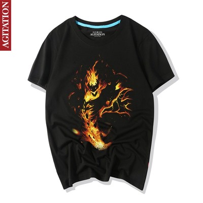 夏季男士纯棉圆领短袖T恤