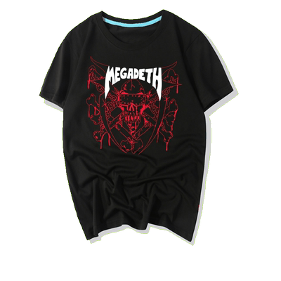 agitation夏纯棉圆领t恤megadeth