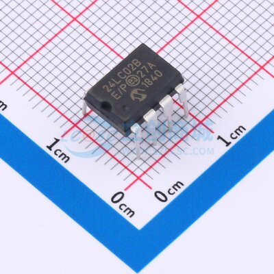 EEPROM 24LC02B-E/P PDIP-8 MICROCHIP(美国微芯) 电子元器件配单
