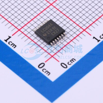 反相器 SN74LVCU04APWR TSSOP-14 TI/德州 电子元件配单原装正品