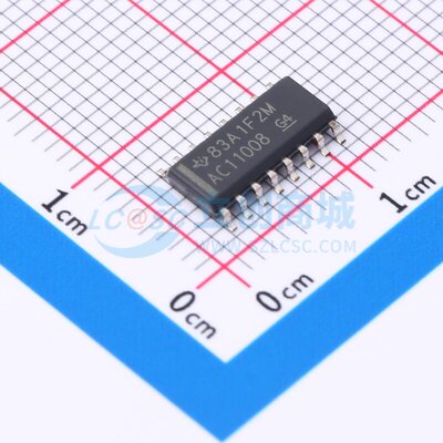 逻辑门 74AC11008D SOP-16 TI/德州 电子元器件配单原装正品