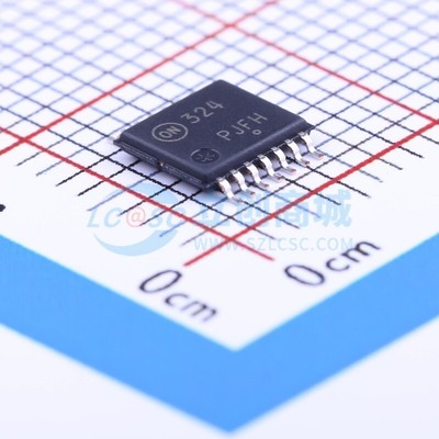 运算放大器 LM324DTBR2G TSSOP-14 onsemi(安森美) 电子元件配单