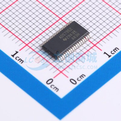 模数转换芯片ADC ADS7952SBDBTR TSSOP-38 TI/德州 电子元件配单
