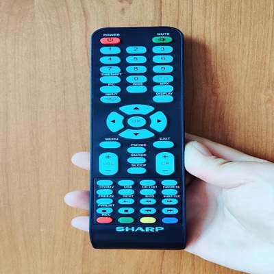 夏普夏普/声宝液晶电视机遥控器