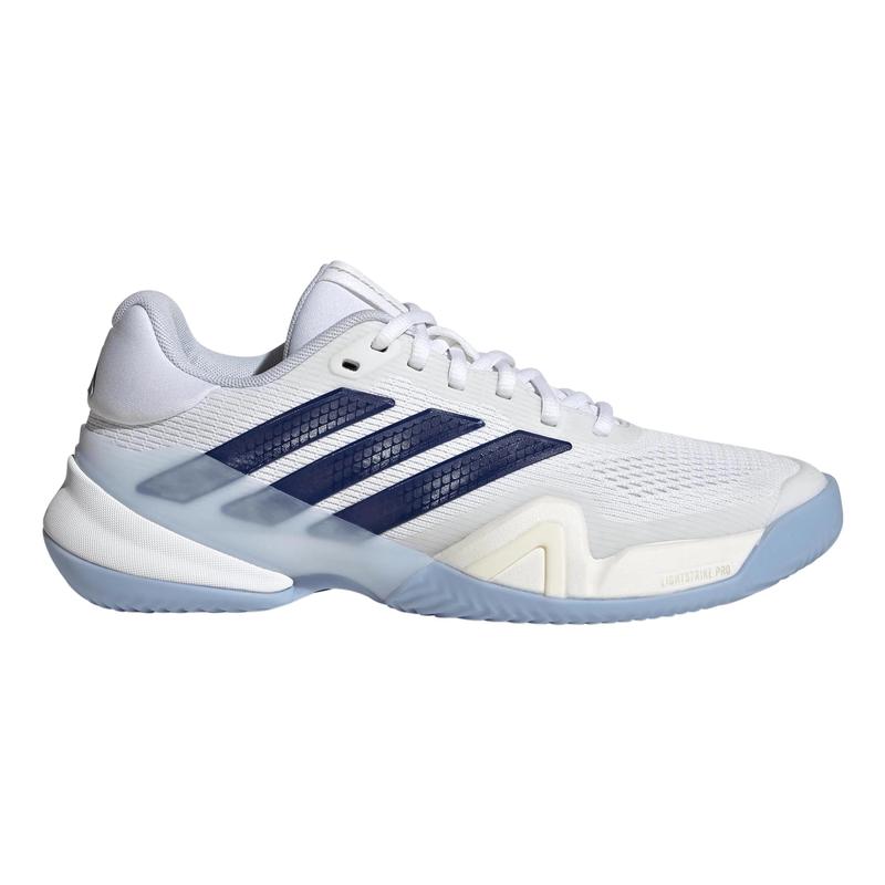海外代购Adidas/阿迪达斯女士网球鞋缓震耐磨低帮白蓝配色硬地