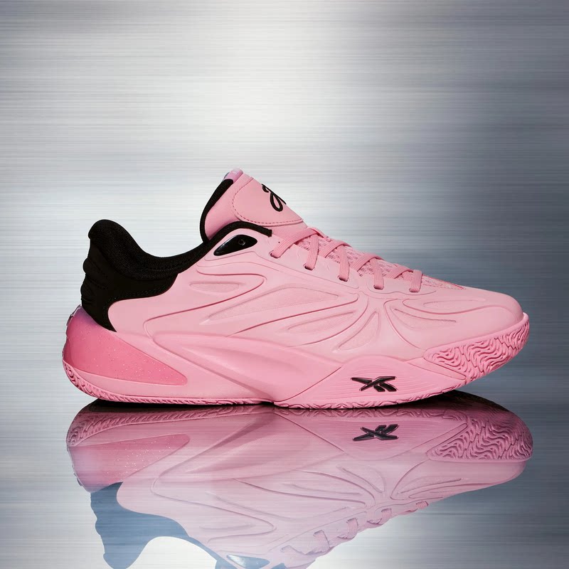 海外代购Reebok/锐步男女篮球鞋缓震抓地低帮粉色球场训练
