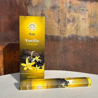 印度进口Flute正品线香香草Vanilla 花香香薰家用室内卫生间除味