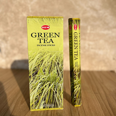 HEM印度线香《绿茶》Green Tea 竹签香室内茶室餐厅用香清淡宜人