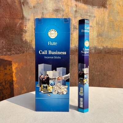 印度进口Flute正品线香生意兴隆Call business香薰家用办公室除臭