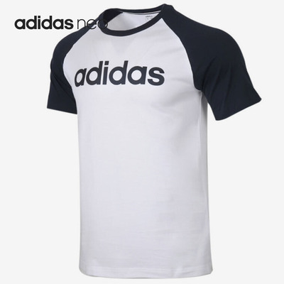 男子休闲运动短袖圆领T恤