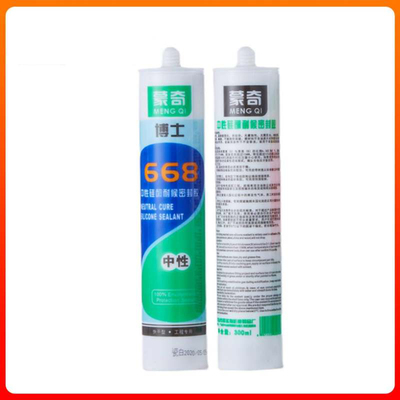 蒙奇博士中性硅酮快干防霉玻璃胶