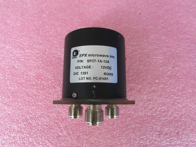 EPX SP3T-1A-12A 12GHz 12V 800W N射频微波同轴SP3T开关 