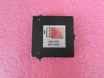 AEROTEK进口C64-1AFFF 0.8-1.6GHz 100WSMA射频微波同轴环形器