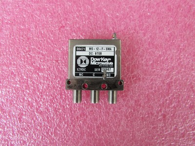 MS-12-F-SMA  dowkey 18GHz 12V 300W 单刀双掷 射频同轴开关