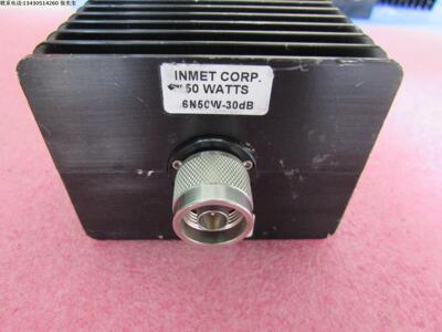 INMET 6N50W-30dB 30dB DC-18GHz 50W N射频微波同轴固定衰减器