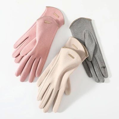 Women Touch Screen Gloves Fashion Mittens Autumn Winter Warm