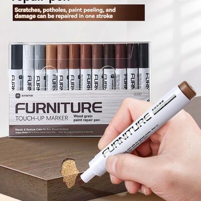 12 Colors Furniture Touch Up Kit Markers Amp Filler Sticks W