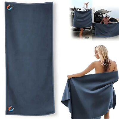 Microfiber Beach Magnetic Quick-Drying Bath Towel Absorbent