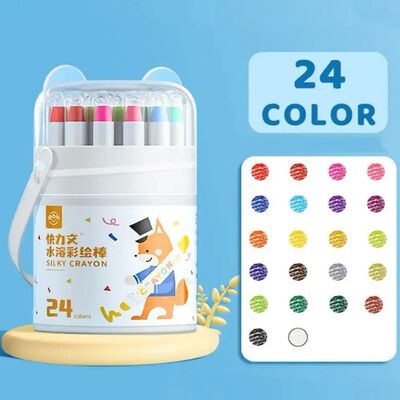12/24/36/48Colors High Quality Washable Oil Pastels Erasable