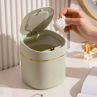 Mini Trash Cans with Lids Small Trash Cans Countertop Trash