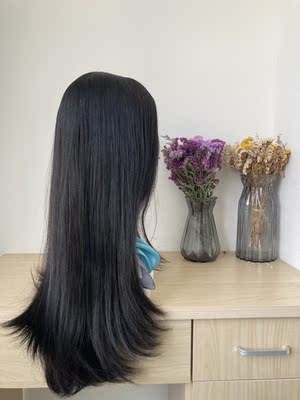 假发女长发全头套式自然Jewish wig犹太头套