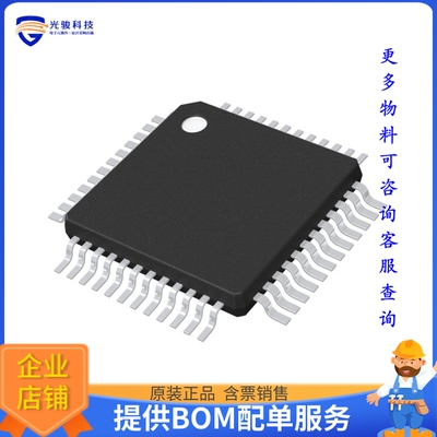 TLE9879QTW40XUMA1微控器《IC MCU 32BIT 128KB FLASH 48TQFP》