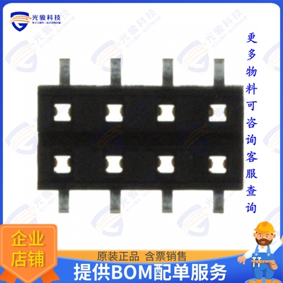 55508-108LF 连接器CONN RCPT 8POS 0.079 GOLD SMD