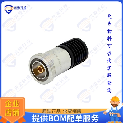 PE6141 连接器50 Ohm 10 Watts Black Anodized A