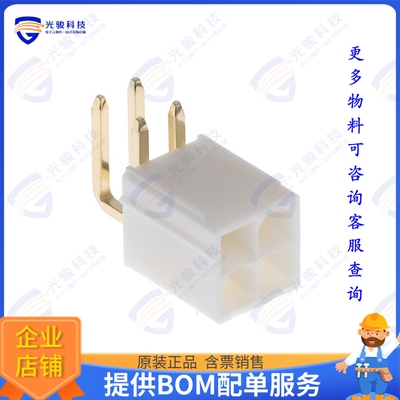 10131318-0411100LF 连接器CONN HEADER R/A 4POS 4.2MM