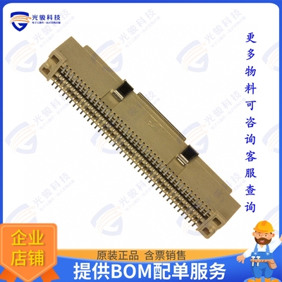 61083-083402LF 连接器CONN PLUG 80POS SMD GOLD