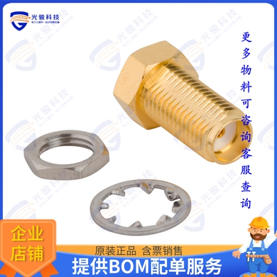 901-10721 连接器SMA STR JK RG-405 0.086 BKHD 50