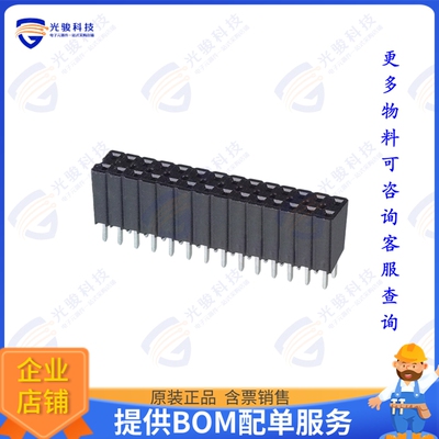 929852-01-14-10 连接器CONN RCPT 28POS 0.1 GOLD PCB