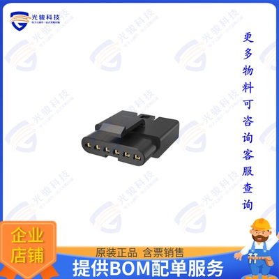 FLHS6390 连接器6 POSITION,PLUG,SOCKET,WIRE MOUN