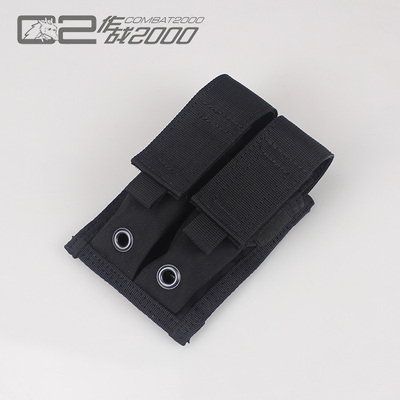 【战术骑士】COMBAT2000 molle 双联9mm杂物包