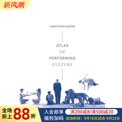 【预售】表演文化：五大洲 Atlas Of Performing Culture 原版英文生活综合图书