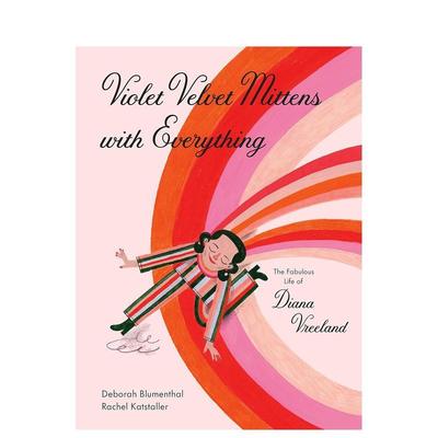 【现货】紫色天鹅绒手套与一切 Violet Velvet Mittens with Everything 原版英文儿童艺术启蒙图书