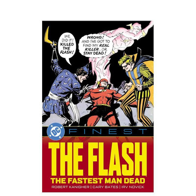 【现货】DC漫画 闪电侠：已逝最快之人 【DC Finest】The Flash: The Fastest Man Dead 英文漫画书原版进口美漫漫画书籍