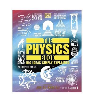 【预售】物理书： 大道至简 The Physics Book: Big Ideas Simply Explained 原版英文青少年读物 进口图书